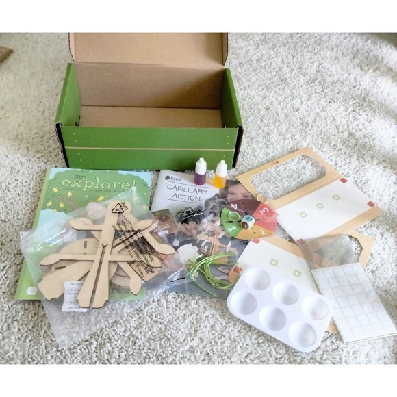 Kiwico | Toys | Kiwi Co Ages 5 Stem Capillary Action Try A Capillary ...